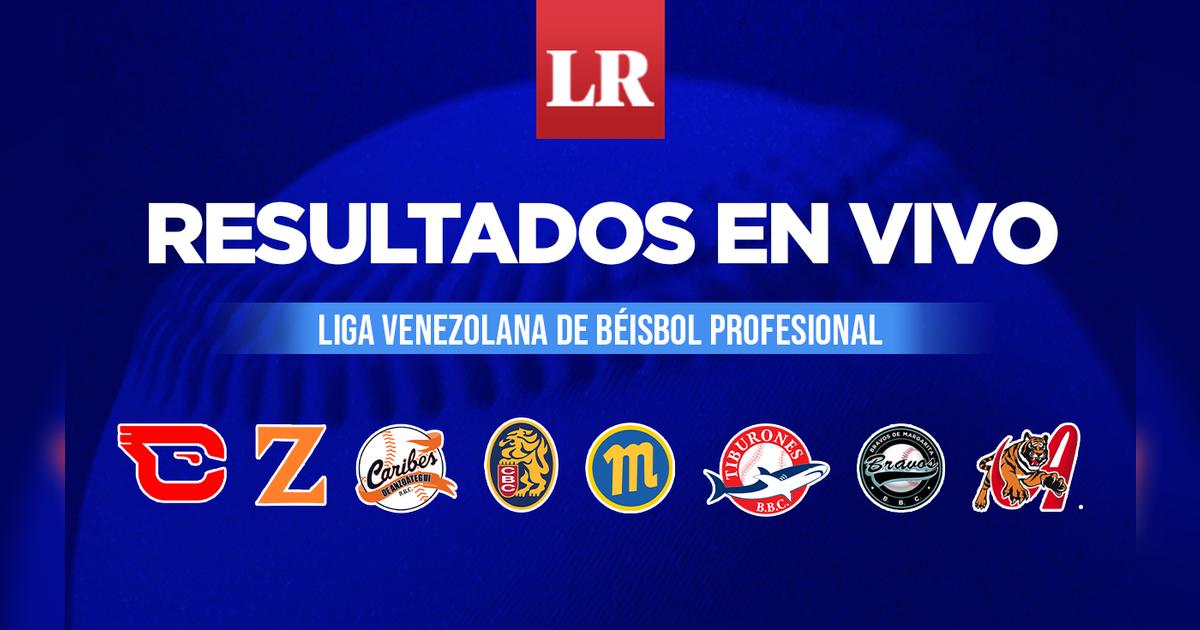 Resultados LVBP 2023-2024 EN VIVO, 15 diciembre: sigue AQUÍ los juegos de hoy, pitchers y la ...