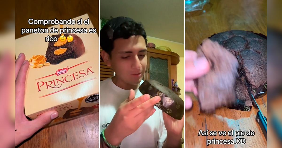 TikTok viral | Peruano compra panetón Princesa y se sorprende con ...