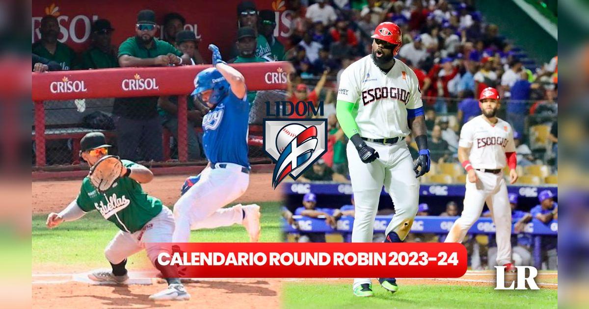 Round Robin LIDOM 2023-24: calendario y resultados del draft de ...