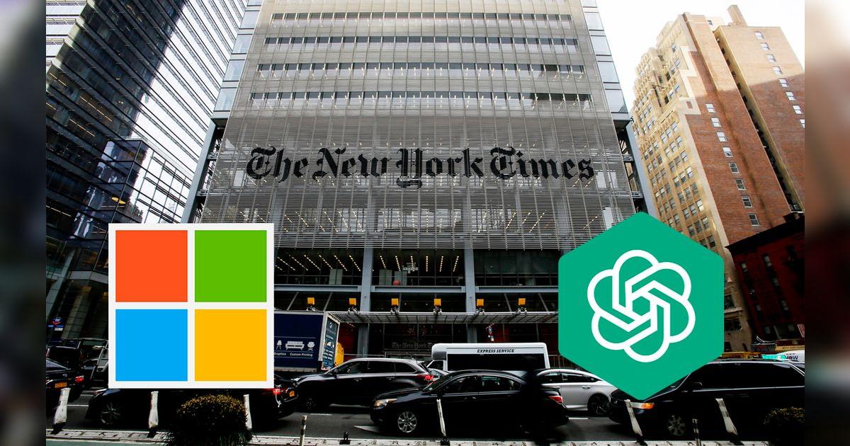 The New York Times demanda a Microsoft y OpenAI por entrenar los chatbots con sus publicaciones ...