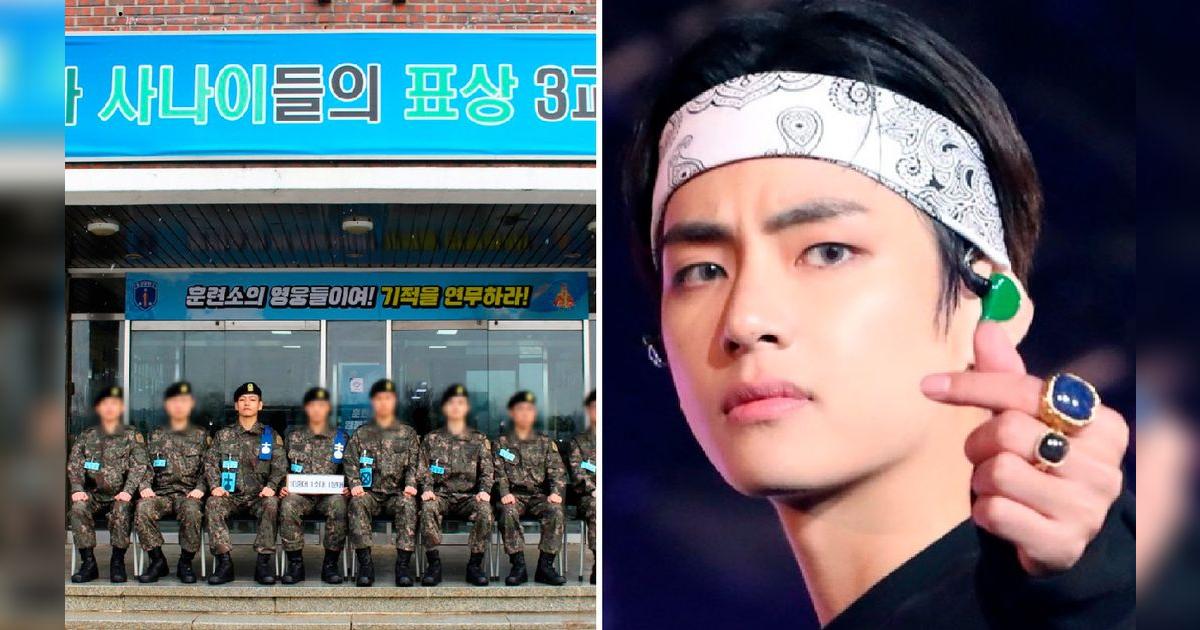 Taehyung de BTS es nombrado líder de pelotón en el servicio militar ...