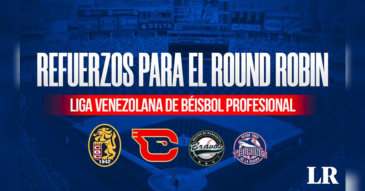 LVBP 2023-24: ¿quiénes son los refuerzos para el Round Robin? Importados e incorporaciones de ...