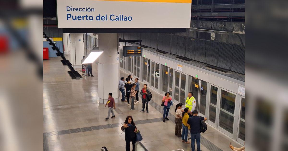 Línea 2 del Metro de Lima | La República recorrió el tren subterráneo ...