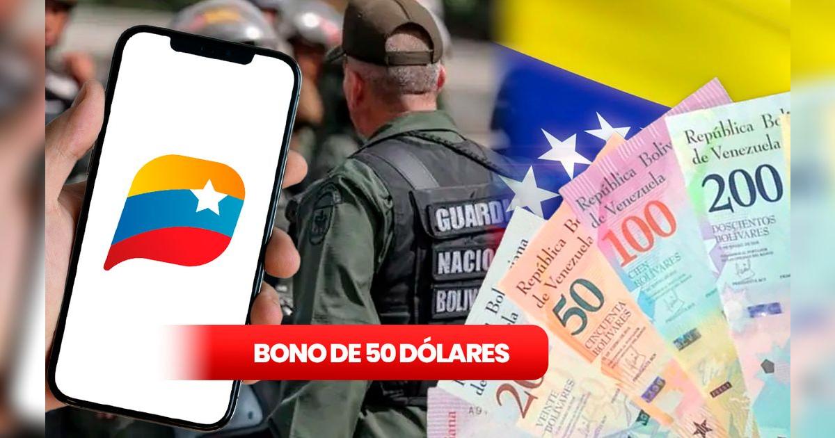 NUEVO BONO de 50 dólares: cobra HOY el MONTO vía Patria en Venezuela ...