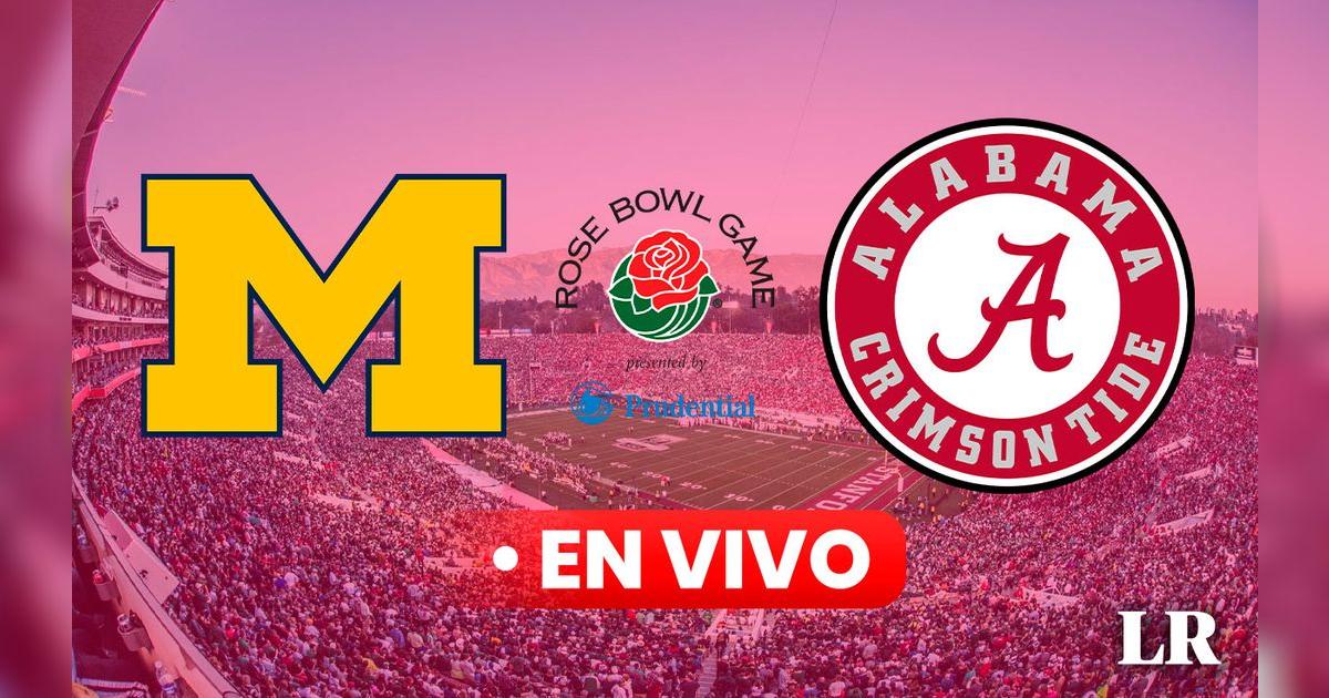 Michigan vs Alabama, resultado por el Rose Bowl 2024 por las Semifinales de la NCAA 2023 ...