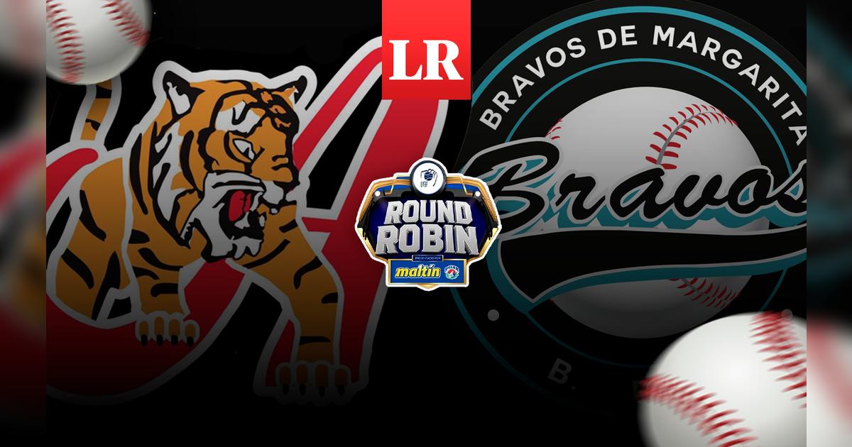 Tigres de Aragua vs Bravos de Margarita EN VIVO, Round Robin LVBP 2023 - 24: horario y canal de ...