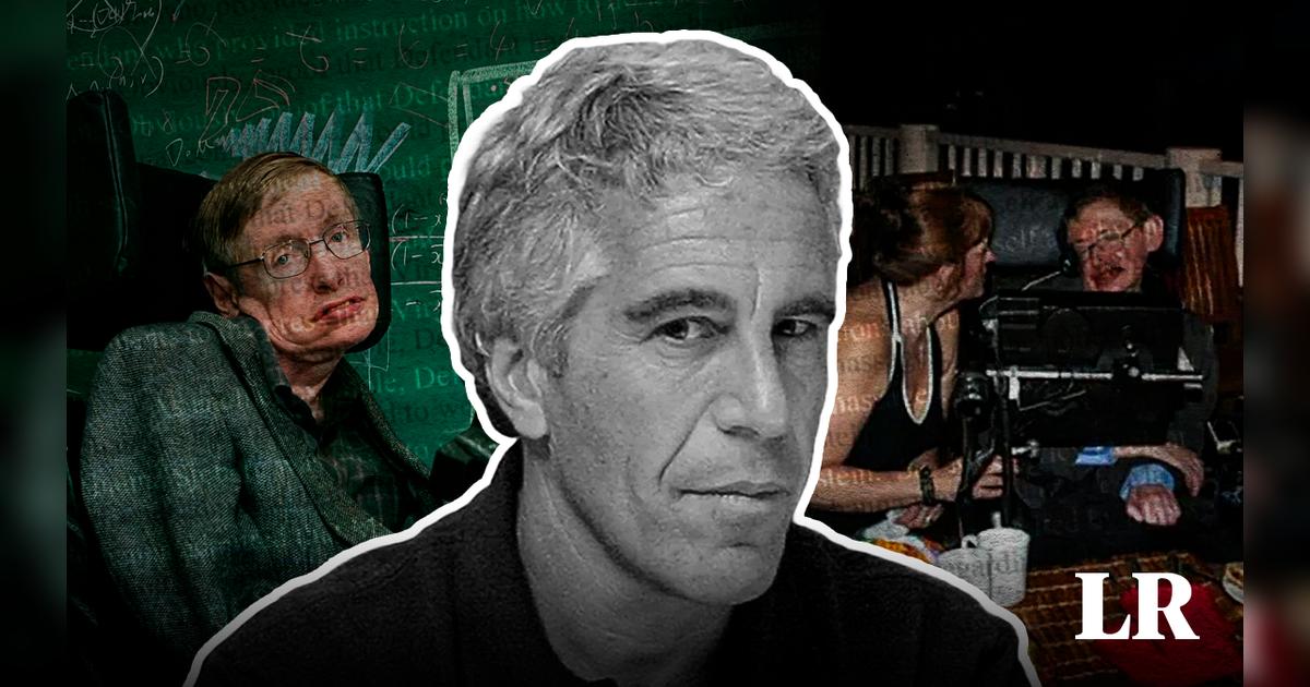 Caso Jeffrey Epstein: ¿qué dicen sobre Stephen Hawking los documentos de la lista Epstein sobre ...