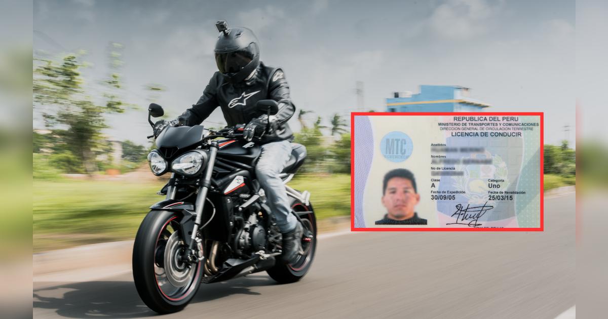 Así puedes VERIFICAR si tu licencia de moto 2024 está inscrita en el ...