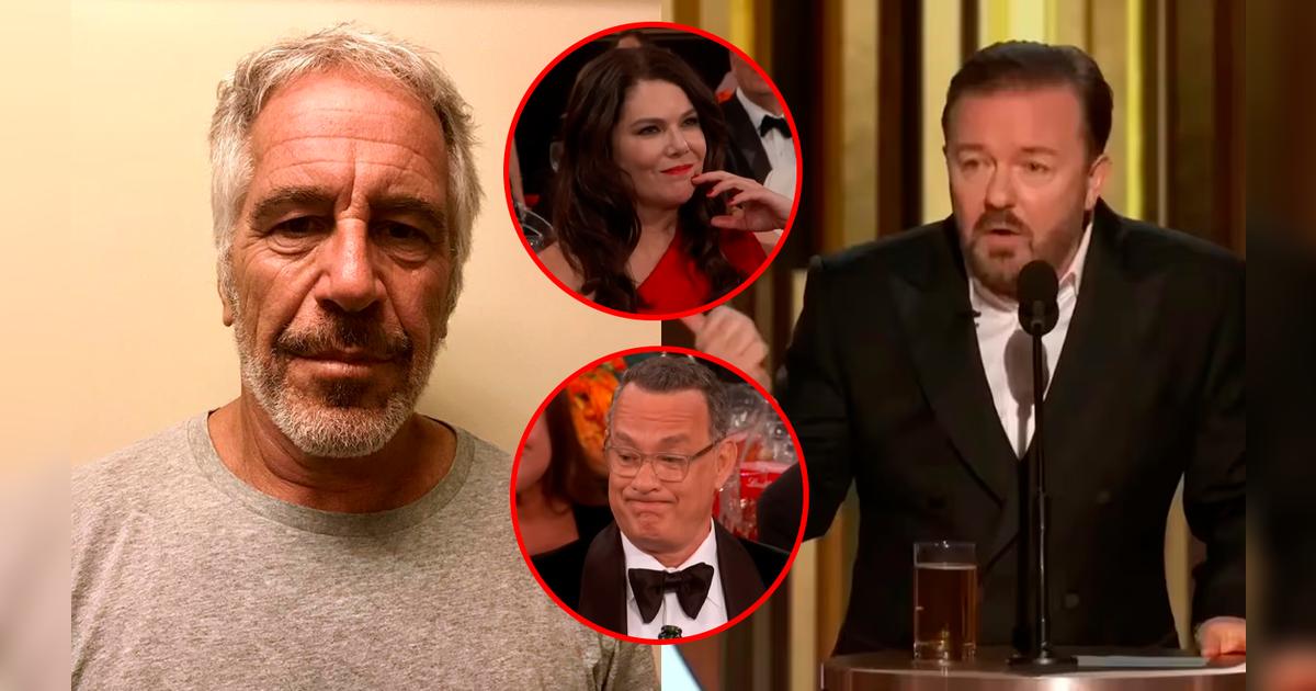 La vez que el actor Ricky Gervais vinculó en vivo a todo Hollywood con ...
