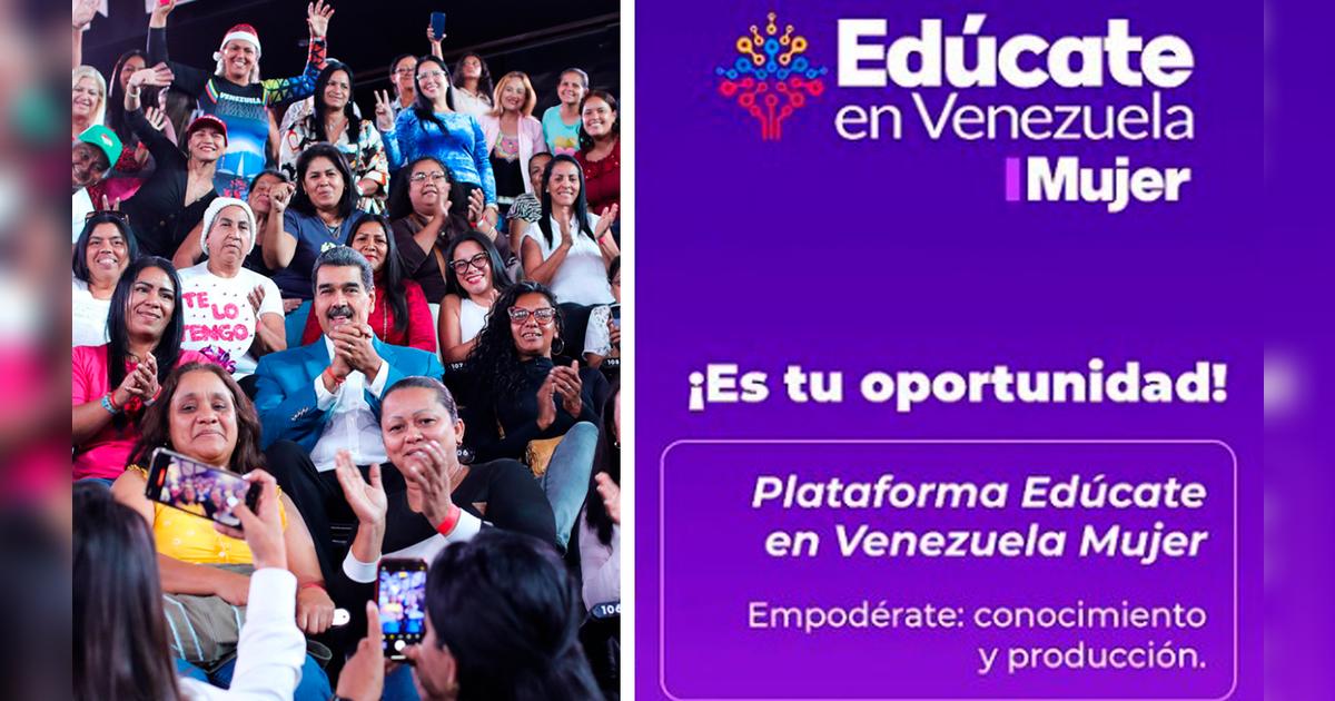 Edúcate en Venezuela Mujer: ¿cómo registrarse en línea al programa? | GUÍA FÁCIL | Gran Misión ...