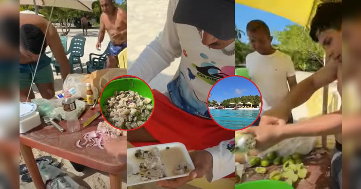 Venezolanos sorprenden al preparar ceviche peruano en playa de Tucacas ...