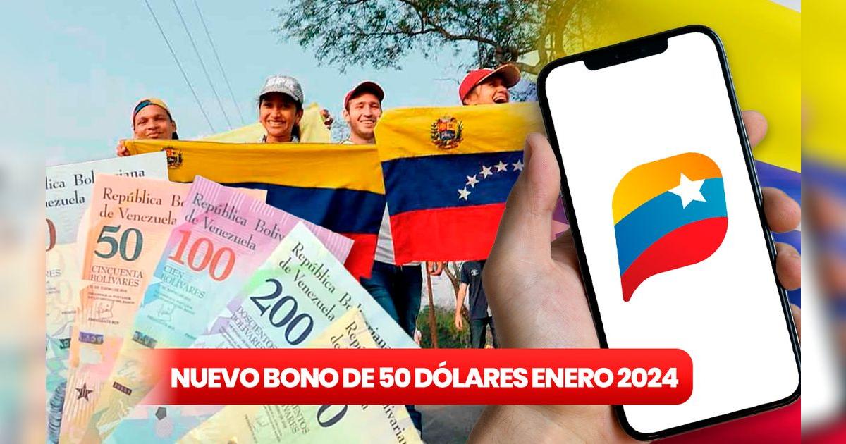 NUEVO BONO Patria de 50 dólares: cobra HOY el subsidio vía Patria en ...