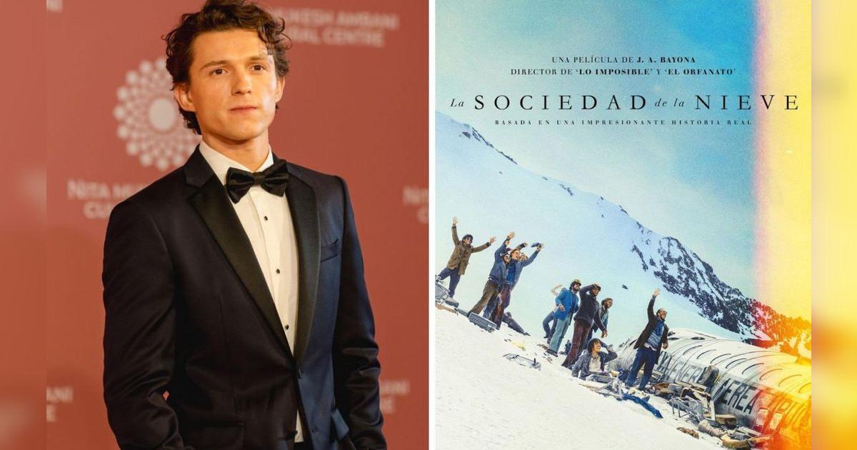 'La sociedad de la nieve': Tom Holland y la razón de su especial ...