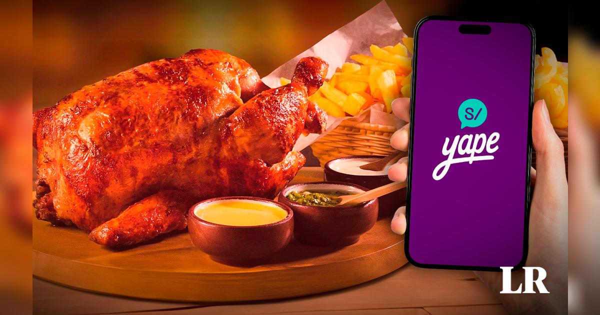 Promoción Roky's de pollo a la brasa a S/8.90 con Yape: cómo acceder a ...