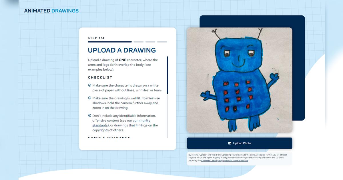 Animated Drawings: ¿cómo usar la web que realiza animaciones de tus ...