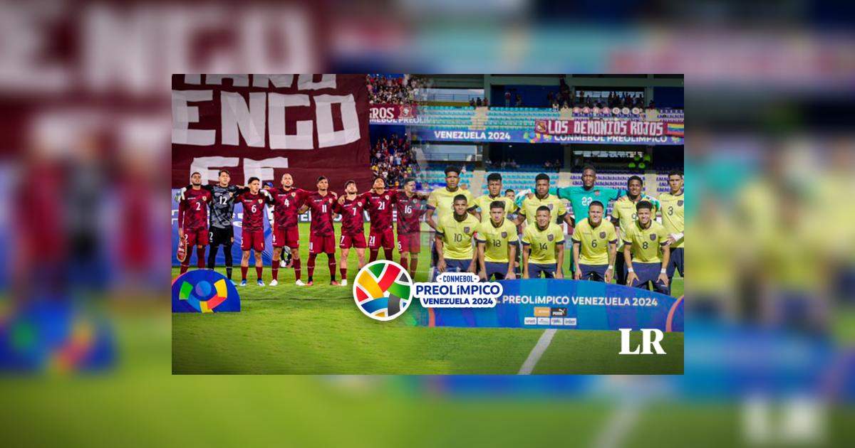Venezuela vs. Ecuador sub-23: la sorprendente estadística de la ...