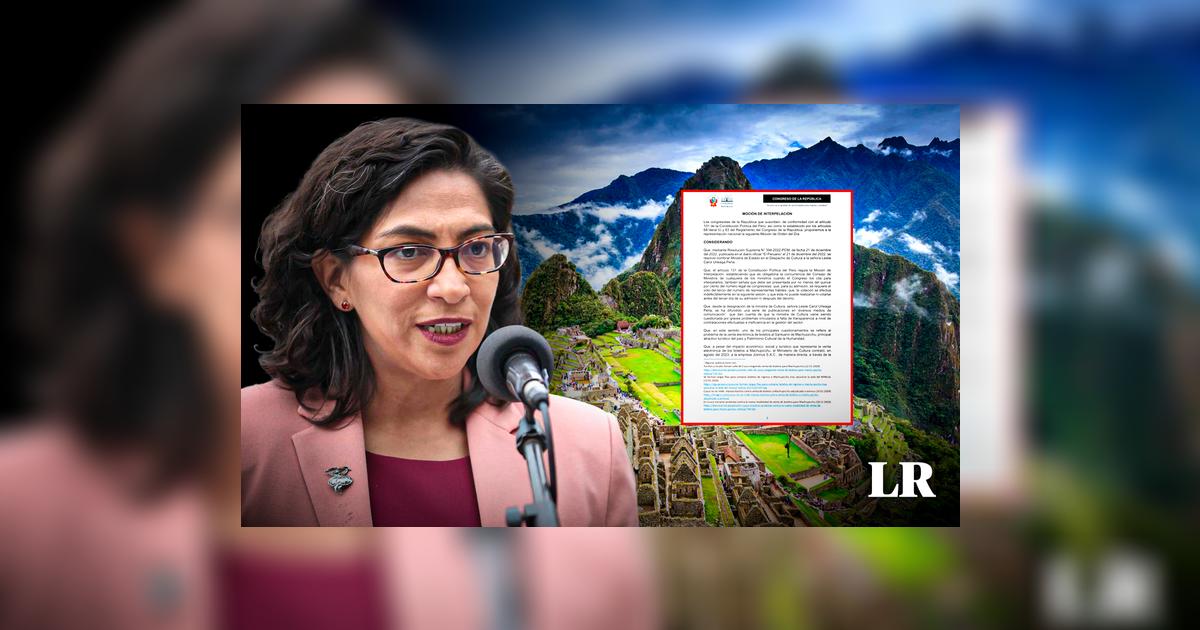Cusco | Presentan moción de interpelación a ministra de Cultura por ...