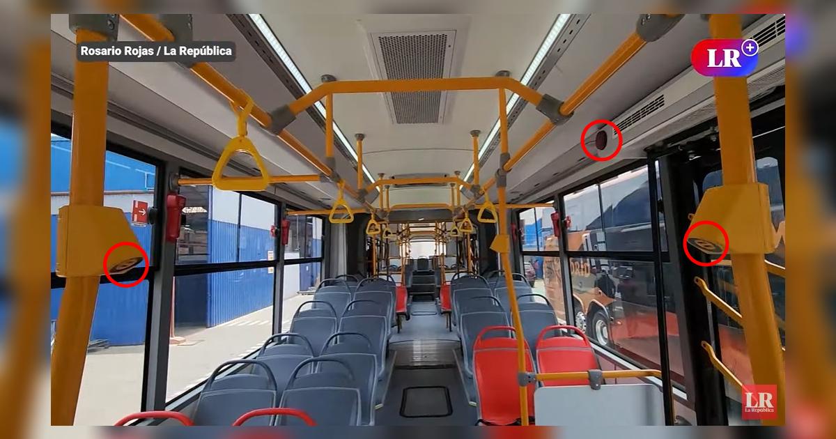 ¿Cómo son por dentro los nuevos buses del Metropolitano?: podrás cargar ...