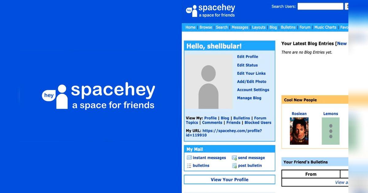 ¿Qué es SpaceHey, la red social rival de Facebook que está inspirada en ...