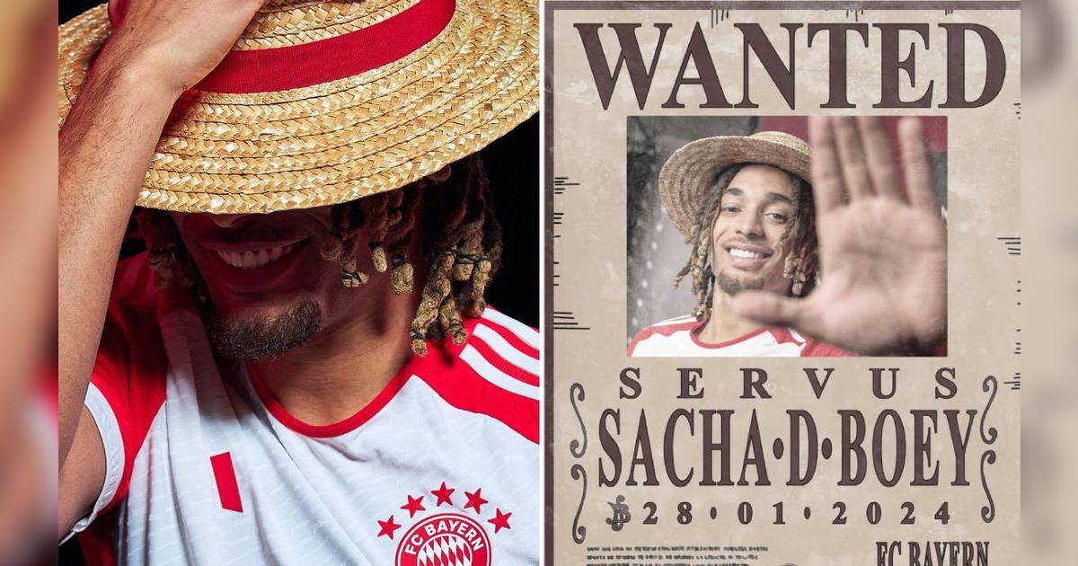 Bayern Múnich fichó a futbolista por 30 millones de euros y lo presentó al estilo One Piece ...