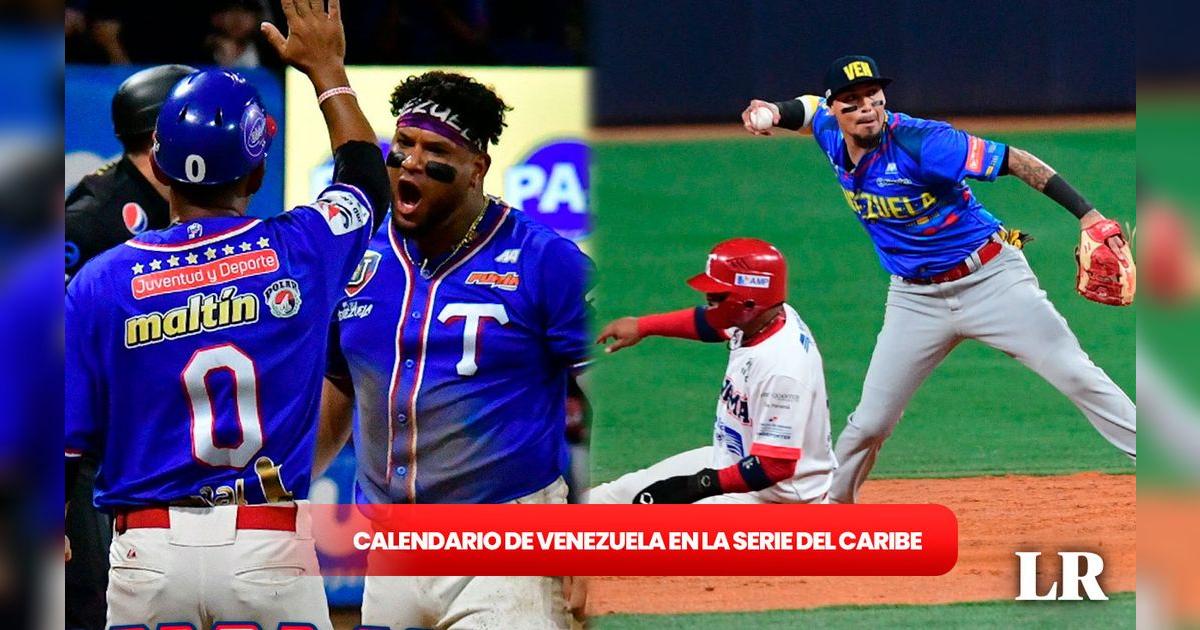 Calendario de Venezuela en la Serie del Caribe 2024: juegos, fechas y canales de tv dónde ver ...