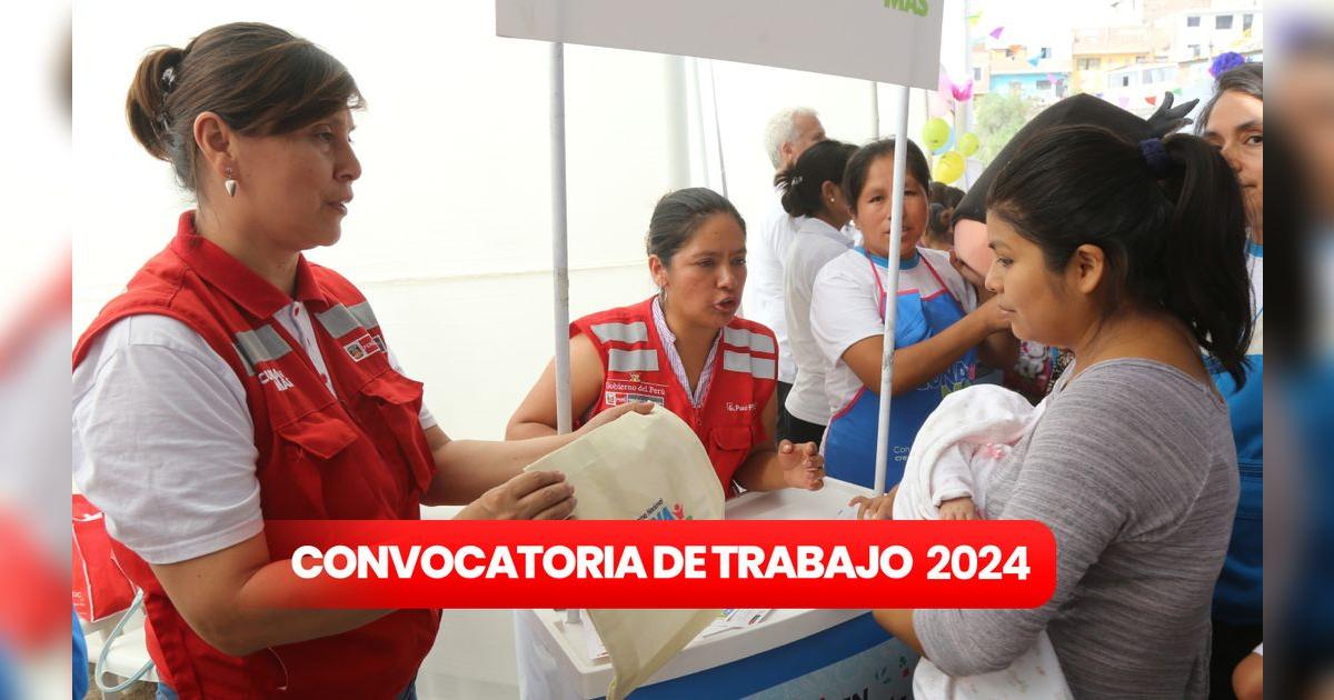 Convocatoria CUNA MAS CAS 2024: cuáles son los requisitos y cómo ...