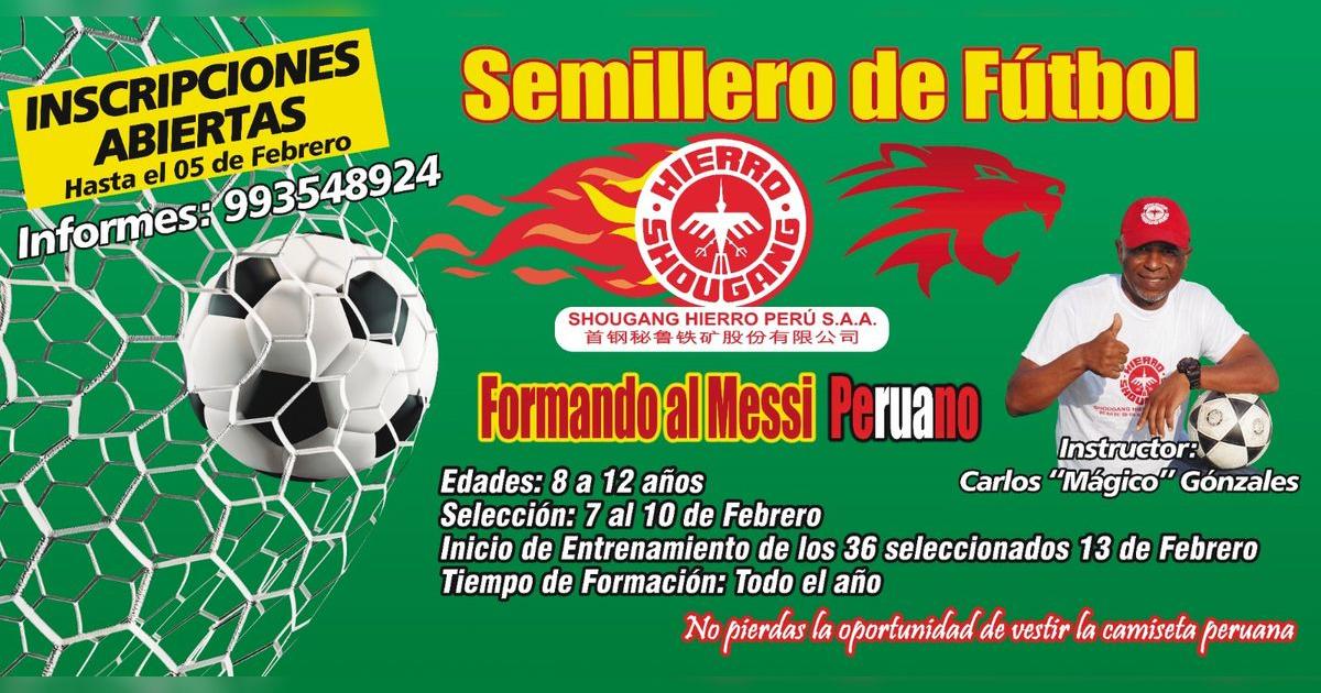 Primer semillero gratuito: “Formando al Messi Peruano” gracias a ...