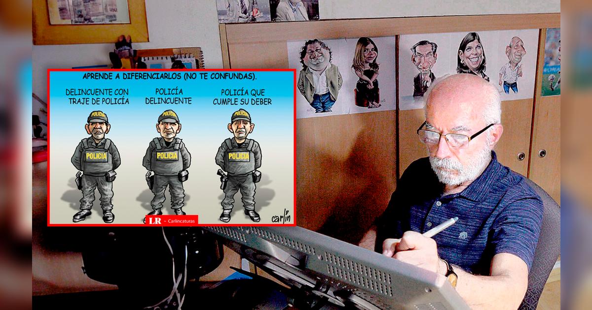 Carlín sobre carta notarial de la PNP: "Pensé que no lo harían, pero me ...