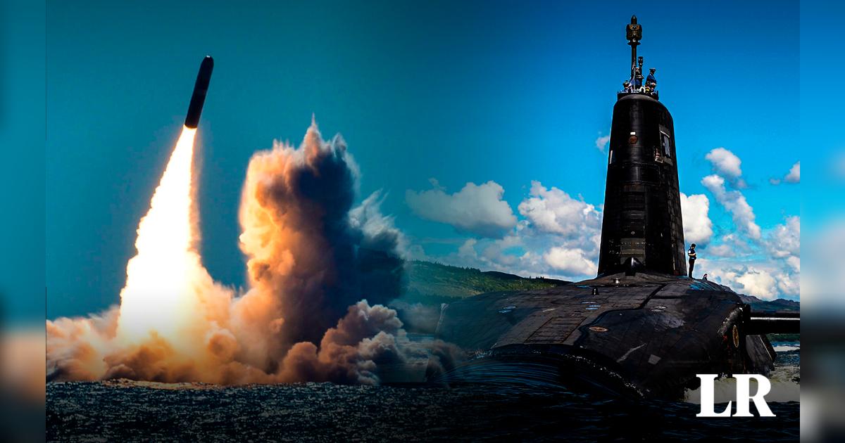 Reino Unido lanzará misil nuclear por primera vez en casi una década ...