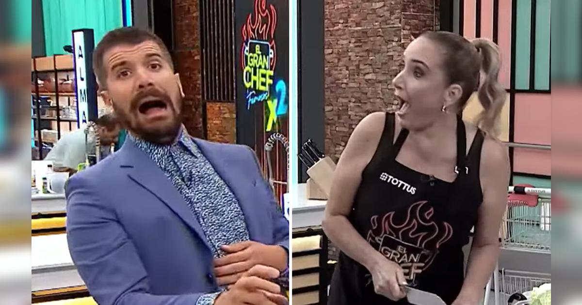 Marisol Aguirre comete peligroso error en 'El gran chef famosos' y casi ...