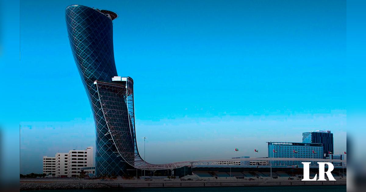 Capital Gate, el rascacielos más inclinado del mundo que supera a la ...