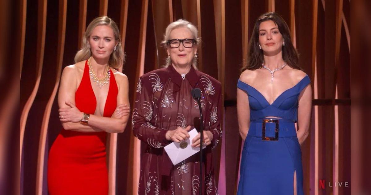 Protagonistas de ‘El diablo viste a la moda’ se reencuentran en los SAG Awards 2024 | Meryl ...