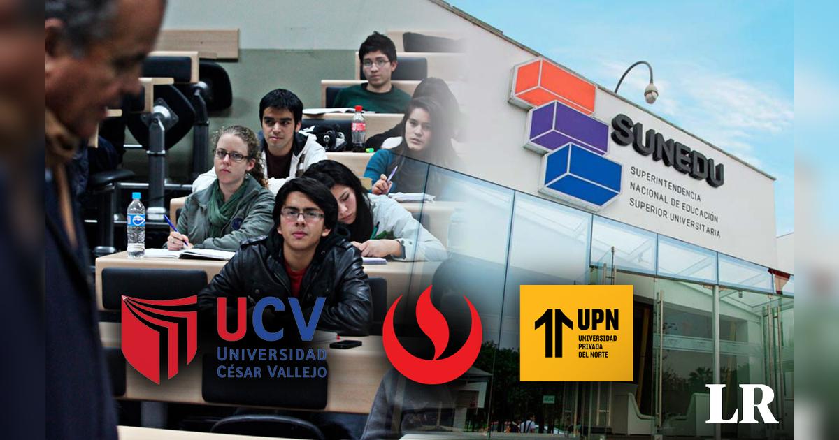 UPC, UPN y Universidad César Vallejo se pronuncian tras prohibición de educación virtual de ...
