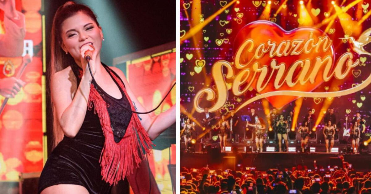 Briela Cirilo Brilla En El Escenario Junto Con Corazón Serrano Luego De