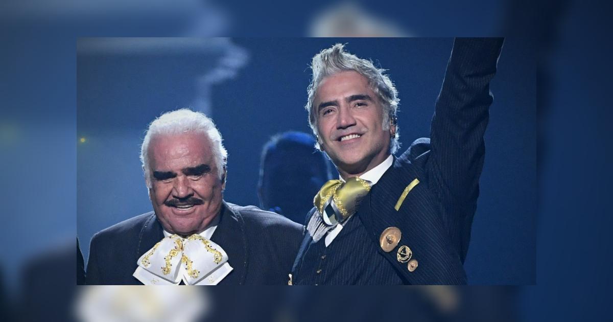 Alejandro Fernández le envió un tierno mensaje a su padre, Vicente ...