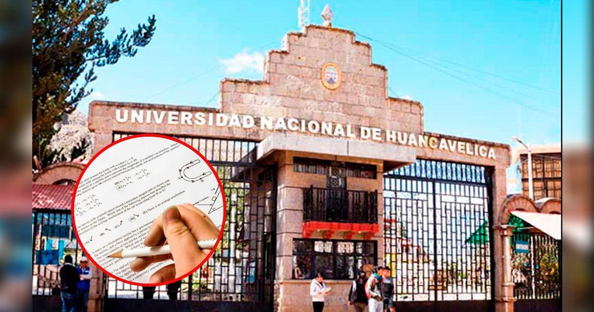 Examen de admisión Universidad de Huancavelica: revisa los resultados y ...