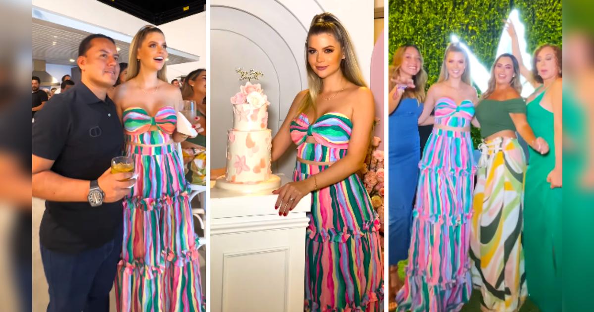 Brunella Horna: así fue su lujosa fiesta de cumpleaños en la que hubo ...