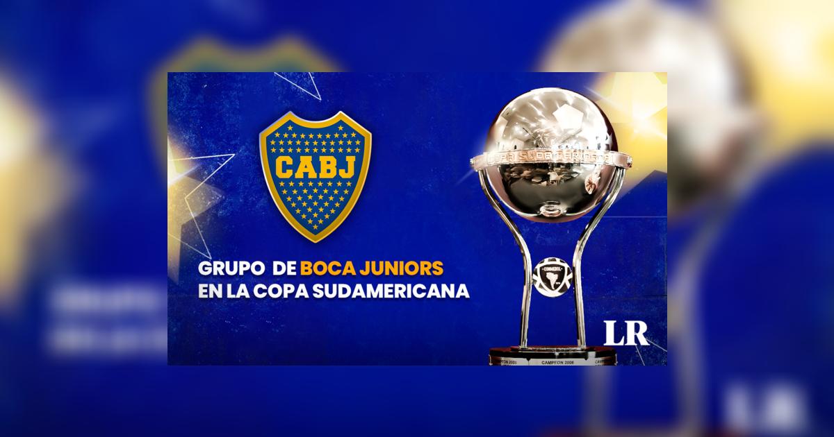 Grupo de Boca Juniors en Copa Sudamericana 2024 EN VIVO: rivales ...