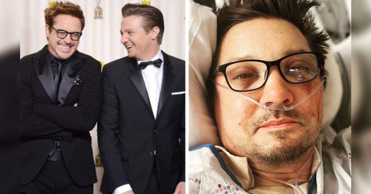 Jeremy Renner revela cómo Robert Downey Jr. lo motivó a recuperarse ...