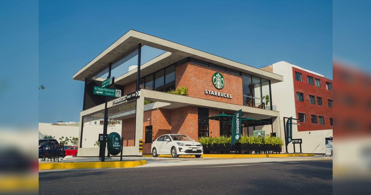 Starbucks Perú presenta la primera experiencia de café drive-thru en la ...