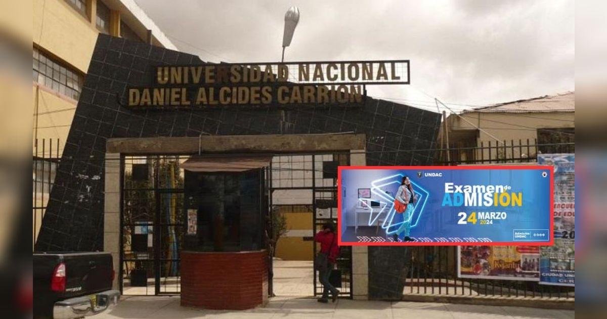 Resultados UNDAC examen de admisión 2024: conoce la lista de ...