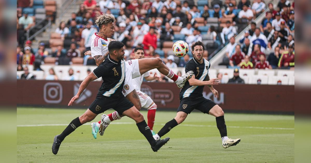 ¿Cómo quedó Guatemala vs. Venezuela? | Deportes | La República