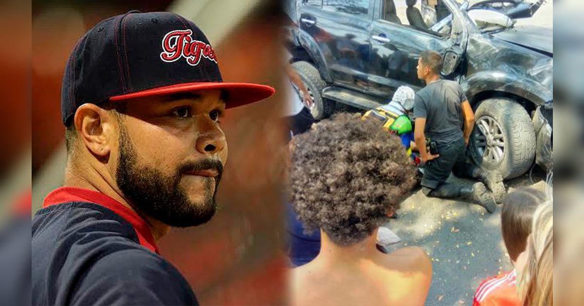 Josmil Pinto, exgrandeliga venezolano, sufre accidente automovilístico ...