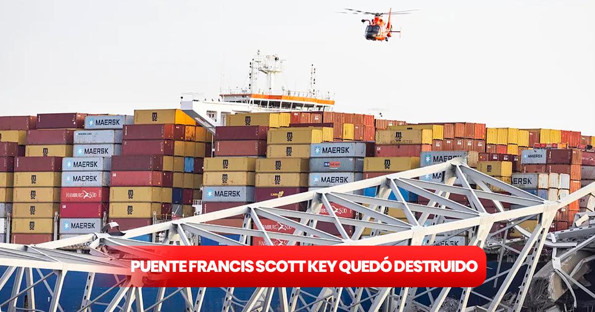 Francis Scott Key: ¿qué pasó con el puente de Baltimore y los ...