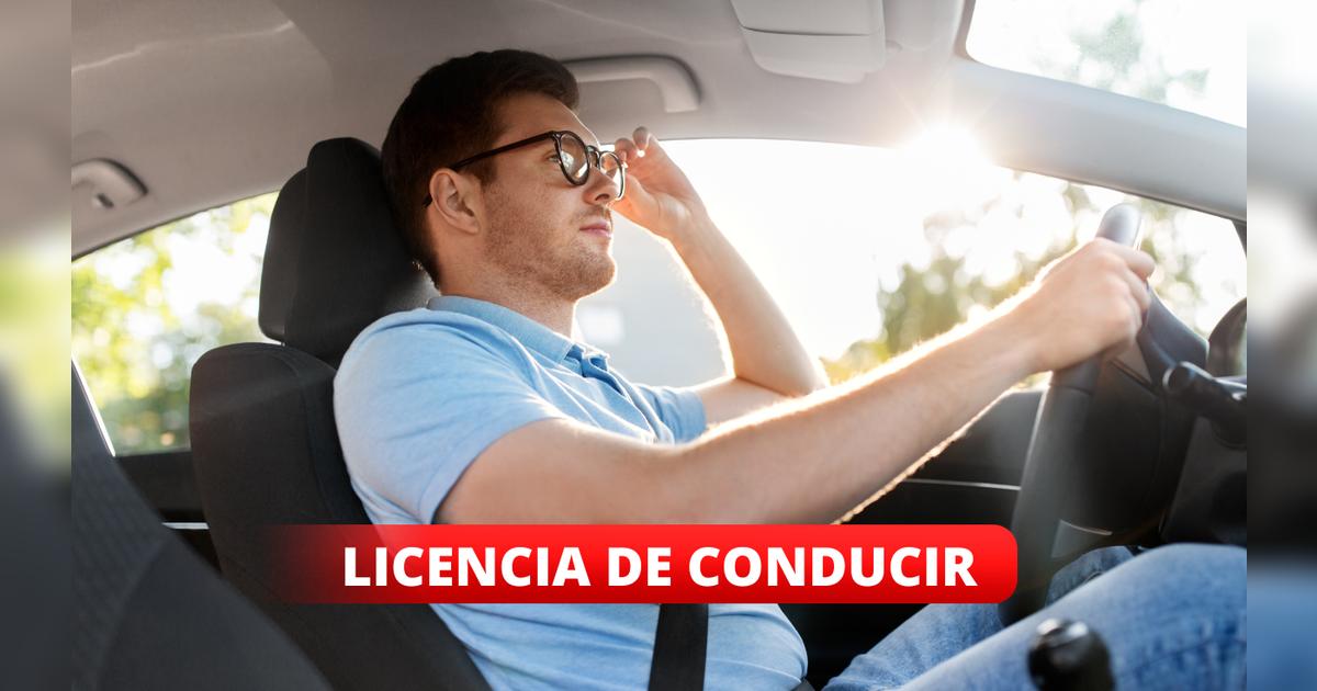 Licencia de conducir: Si ya corregí mi vista, ¿puedo modificar la ...