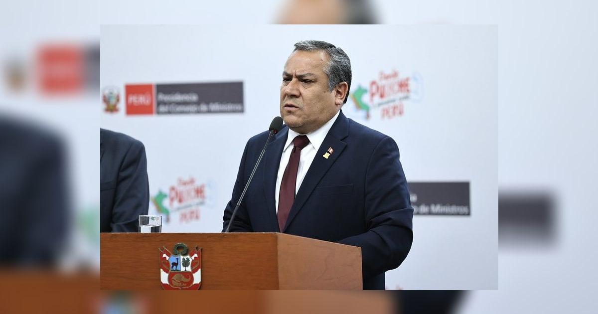 Adrianzén rechaza filtración de fotos a la prensa: “Quiebran reserva de ...