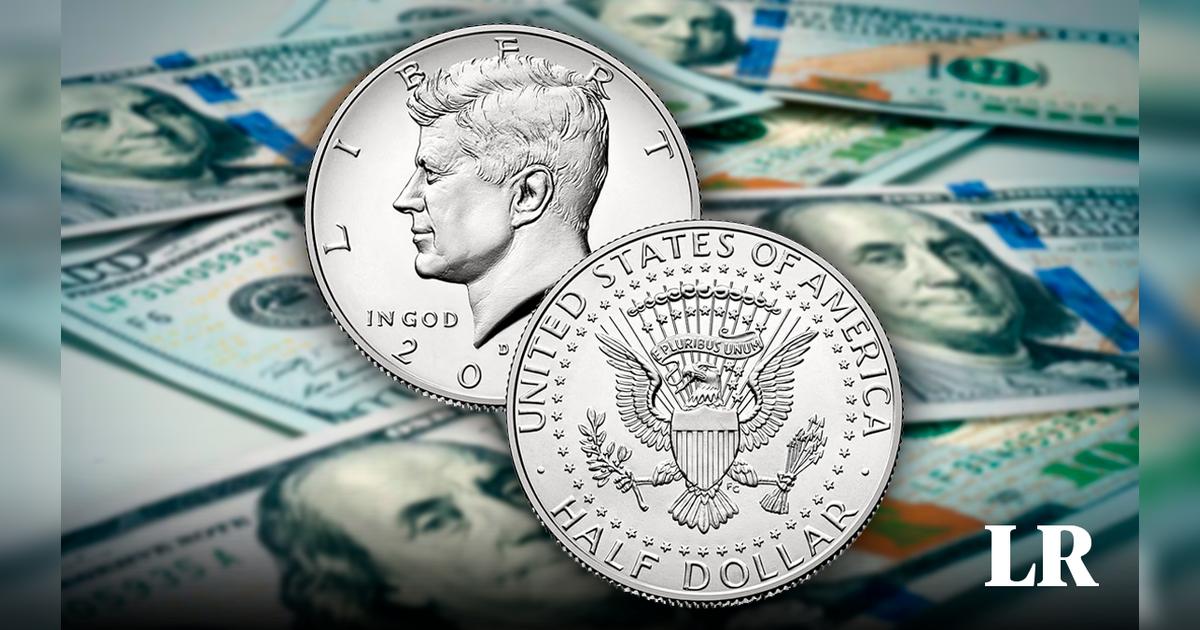 Estados Unidos | La moneda de 50 centavos de dólar de John F. Kennedy ...