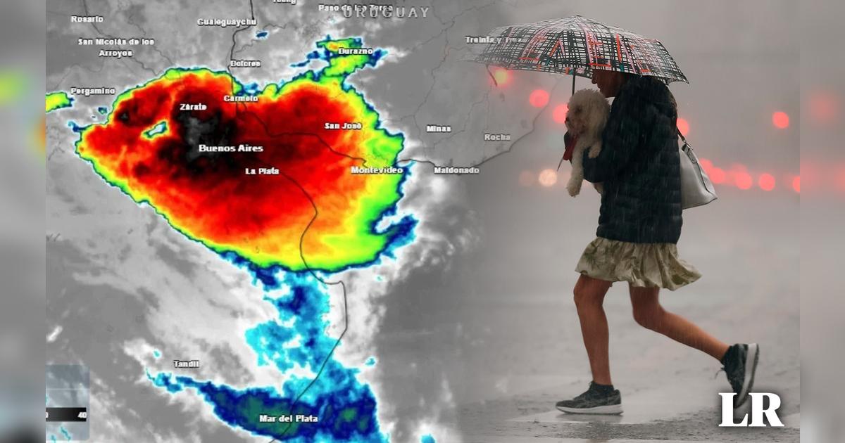 Alerta por lluvias en Argentina HOY: Buenos Aires y cuatro provincias en alerta amarilla por ...