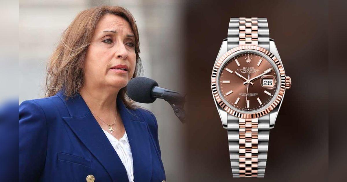 EN VIVO | Dina Boluarte sobre reloj Rolex: fue un préstamo de Wilfredo ...