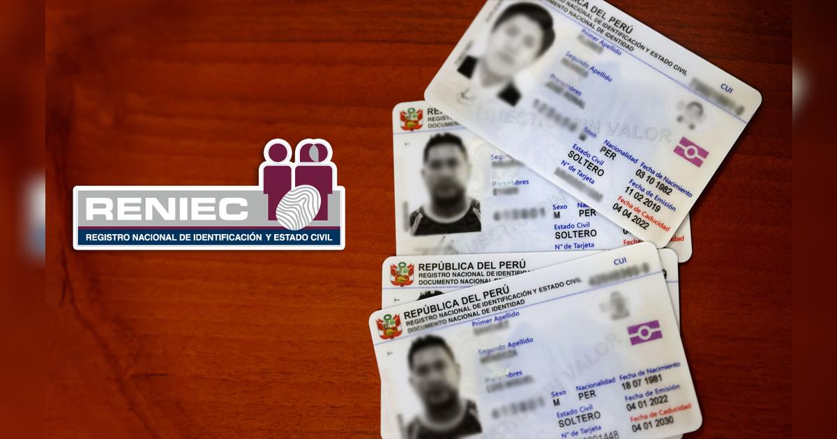 ¿Qué campañas hay para entrega de DNI electrónico GRATIS? | Reniec 2024 ...